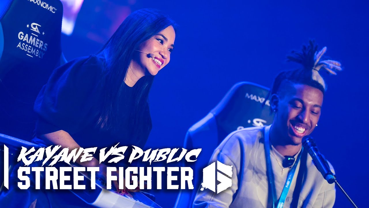 Street Fighter 6 : Kayane VS Public de la Gamers Assembly 2023 feat la ...