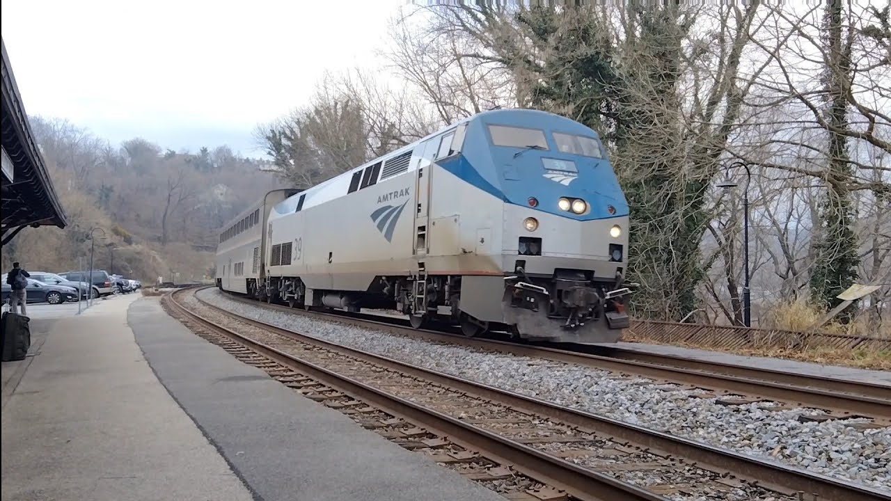 West Virginia Railfanning Part 3 - Amtrak's Capitol Limited trains #29 ...