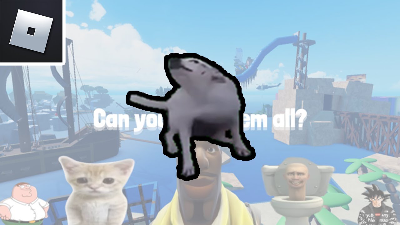Roblox Find the Memes: how to get "Dancing Dog" badge - YouTube