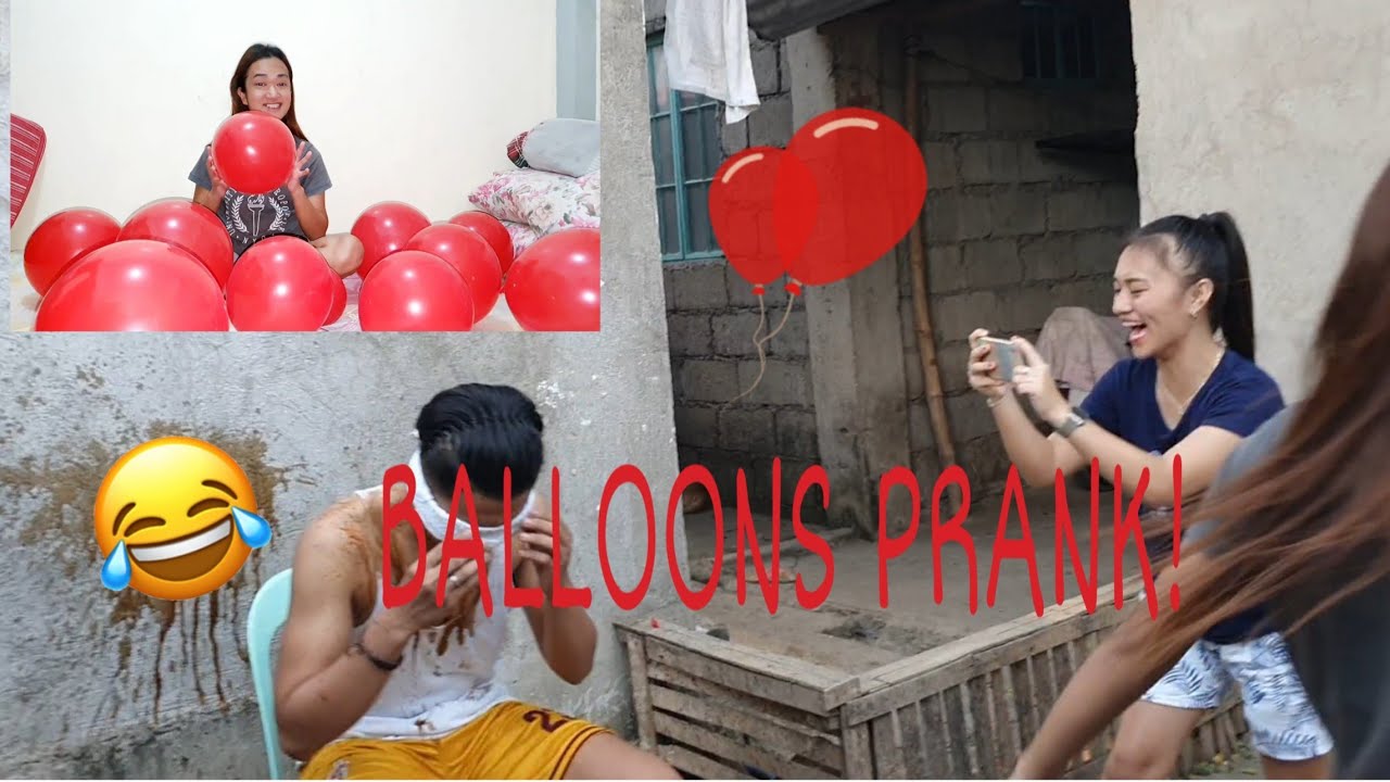BALLOON PRANK - YouTube