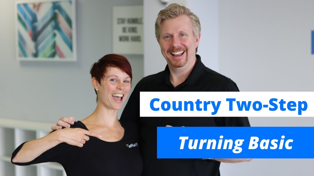 Country Two Step Turning Basic Tips - YouTube