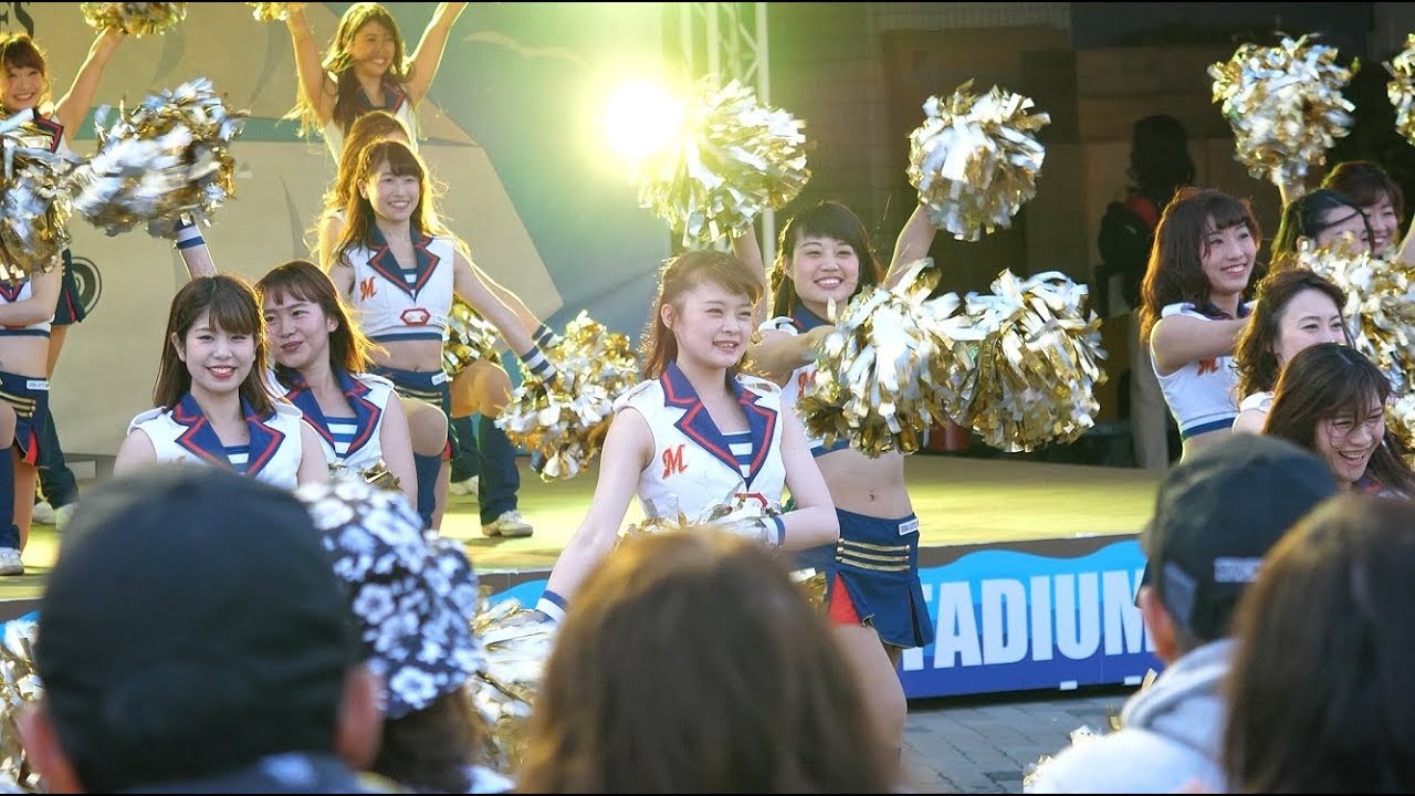 Japanese professional baseball cheerleaders M☆Splash!!「Anthem」cute ...