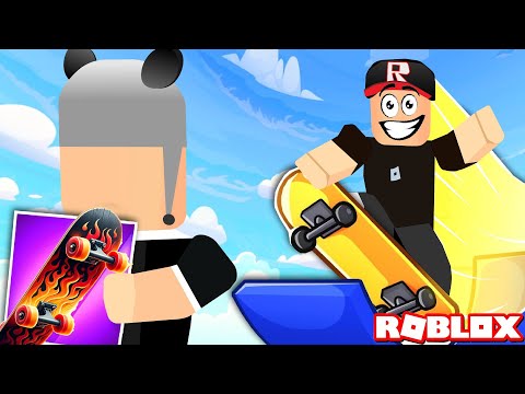Roblox Kaykay Oyununda NOOB Gibi Davrandım ve Sonra 100.000$'lık Kaykay Aldım !