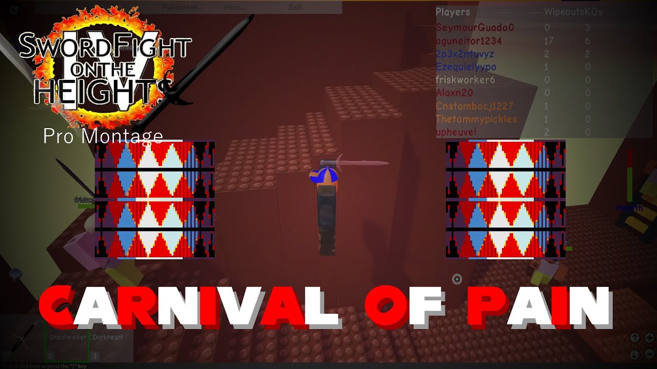 Roblox Super Nostalgia Zone - SFOTH IV Pro Montage: CARNIVAL OF PAIN ...