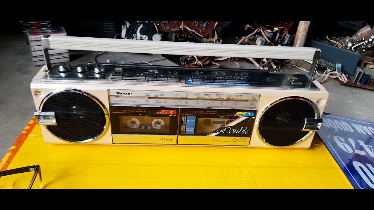 SHARP QT77 W - GIÁ 1,580K - YouTube