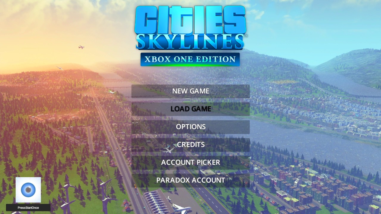Cities: Skylines Xbox One Edition Title Screen (Xbox One) - YouTube