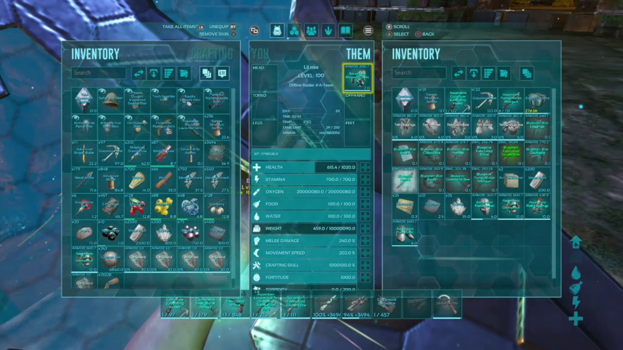 Ark Raiding Admin's part 2 - YouTube