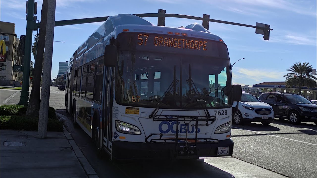 OCTA 2016 New Flyer XN60 #7629 - YouTube