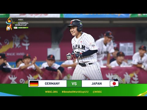 HIGHLIGHTS – Germany vs. Japan – WBSC U-12 Baseball World Cup