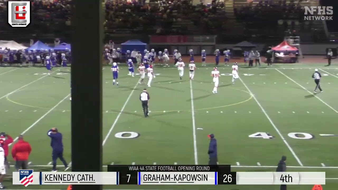 Graham Kapowsin Football Logo HS Football: Graham Kapowsin Storms Into