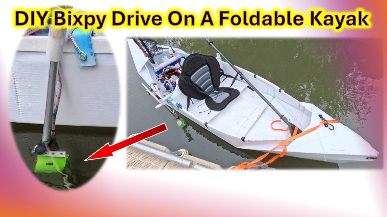 DIY Bixpy Drive on A DIY Folding Kayak - YouTube