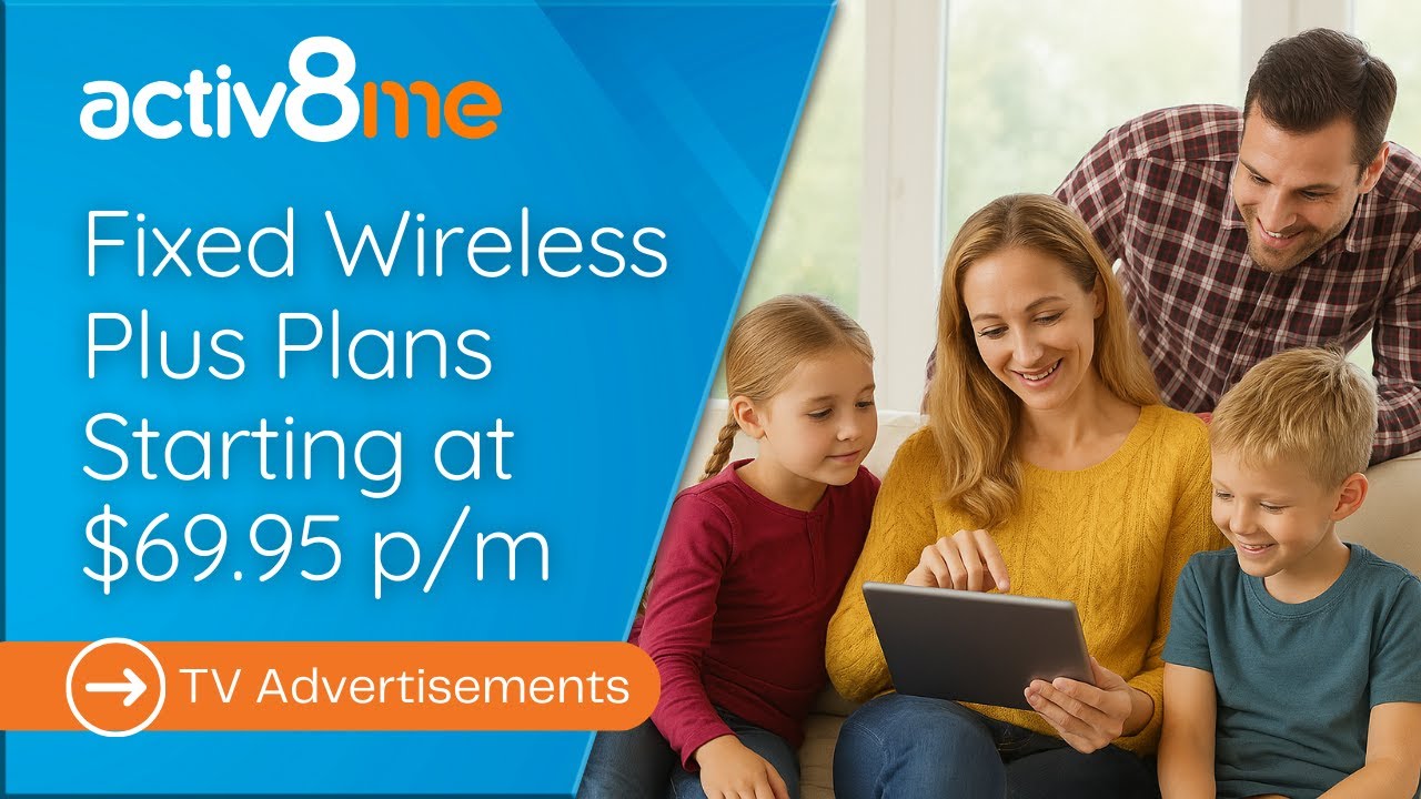 Sign Up with Unlimited Data Allowance on Activ8me's Fixed Wireless Plus ...