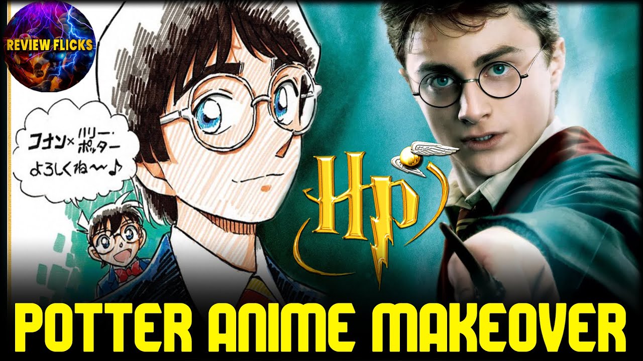 Harry Potter’s Anime Crossover Coming Artist Behind Detective Conan ...