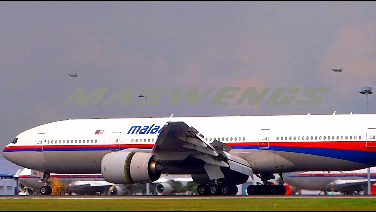 Malaysia Airlines Boeing 777-2H6ER 9M-MRH as MAS714 Landing KUL WMKK ...