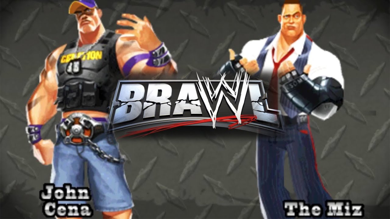 John Cena vs The Miz - WWE Brawl (Gameplay - Nintendo 3DS) - Unreleased ...