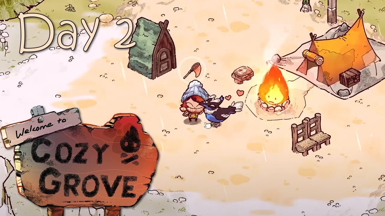 Cozy Grove Day 2 - Relaxing Gameplay | Longplay | No Commentary - YouTube