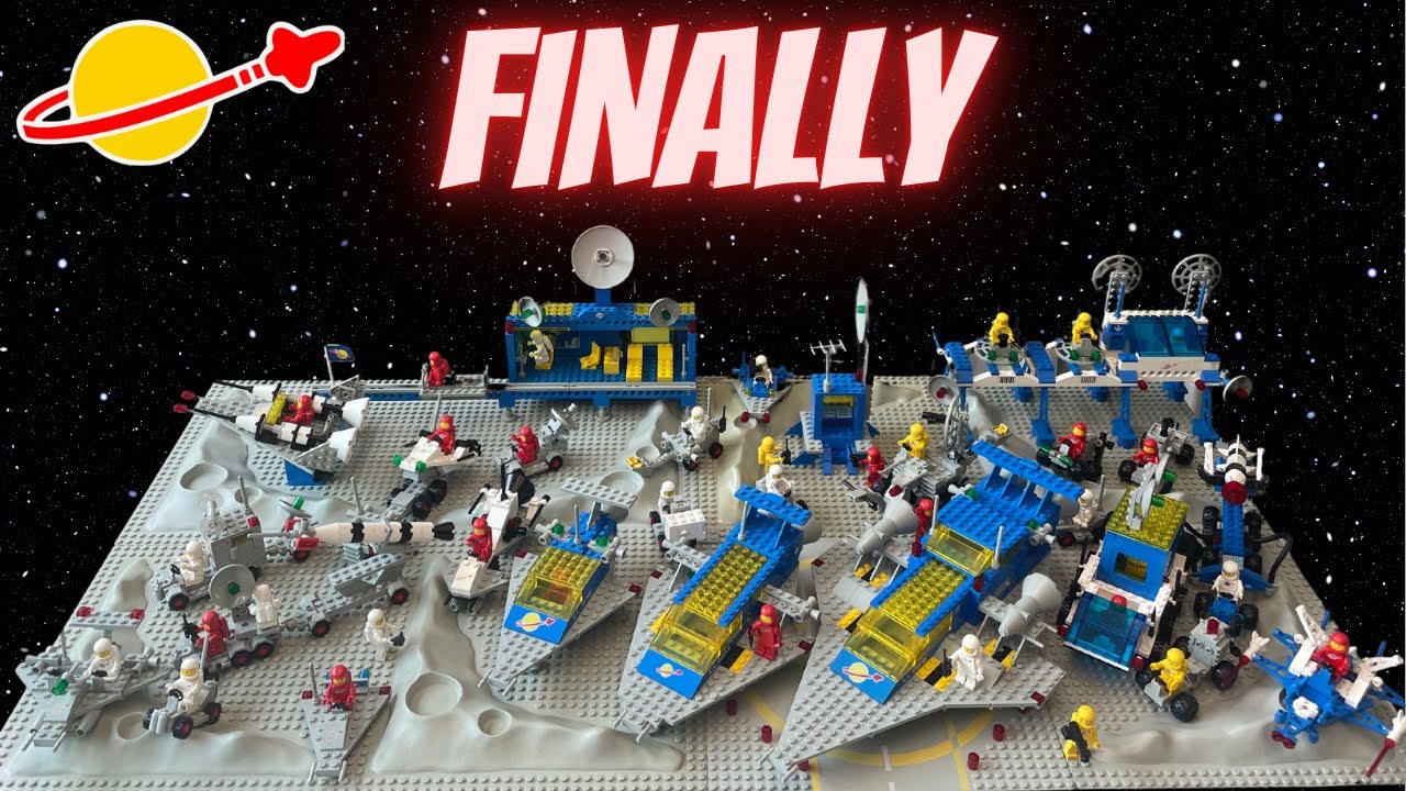 AFTER FOUR DECADES, I FINALLY BUILT MY CLASSIC SPACE LEGO, BUT DID IT ...