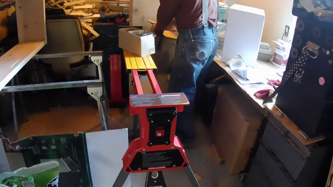 Franklin Portable Workstation opening and Rockwell Jawhorse plywood jaw ...