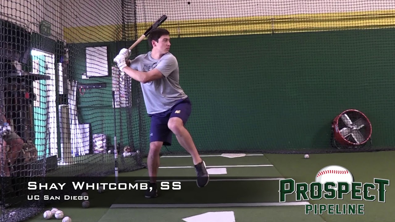 Shay Whitcomb Prospect Video, SS, UC San Diego - YouTube