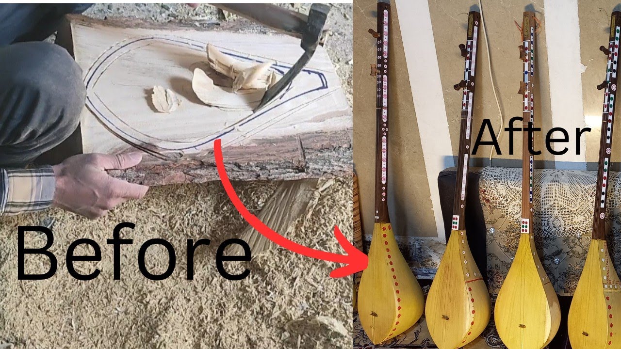 The process of making the international instrument of Afghan Dambora # ...
