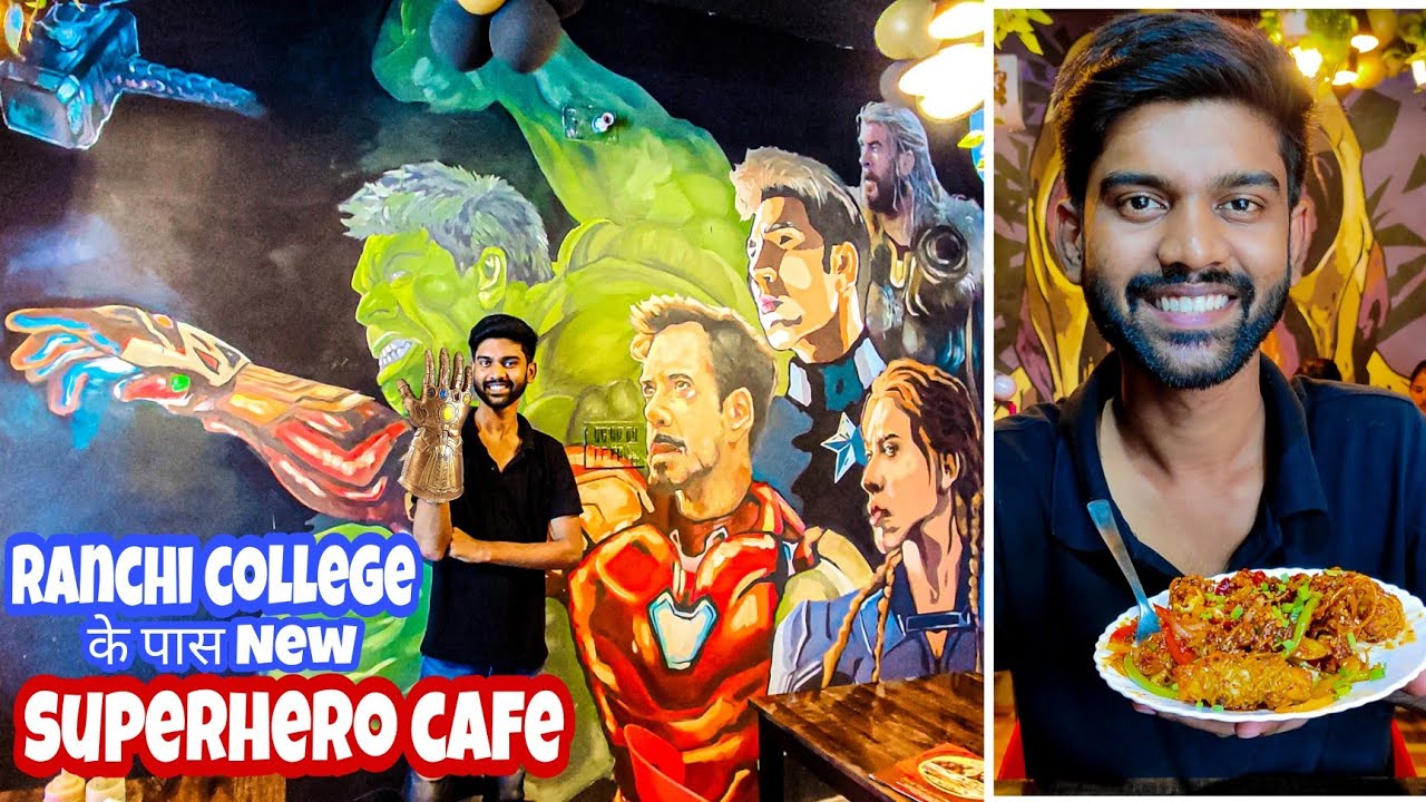 Marvel & DC Theme Cafe near Ranchi College | 3A cafe and restaurant ...
