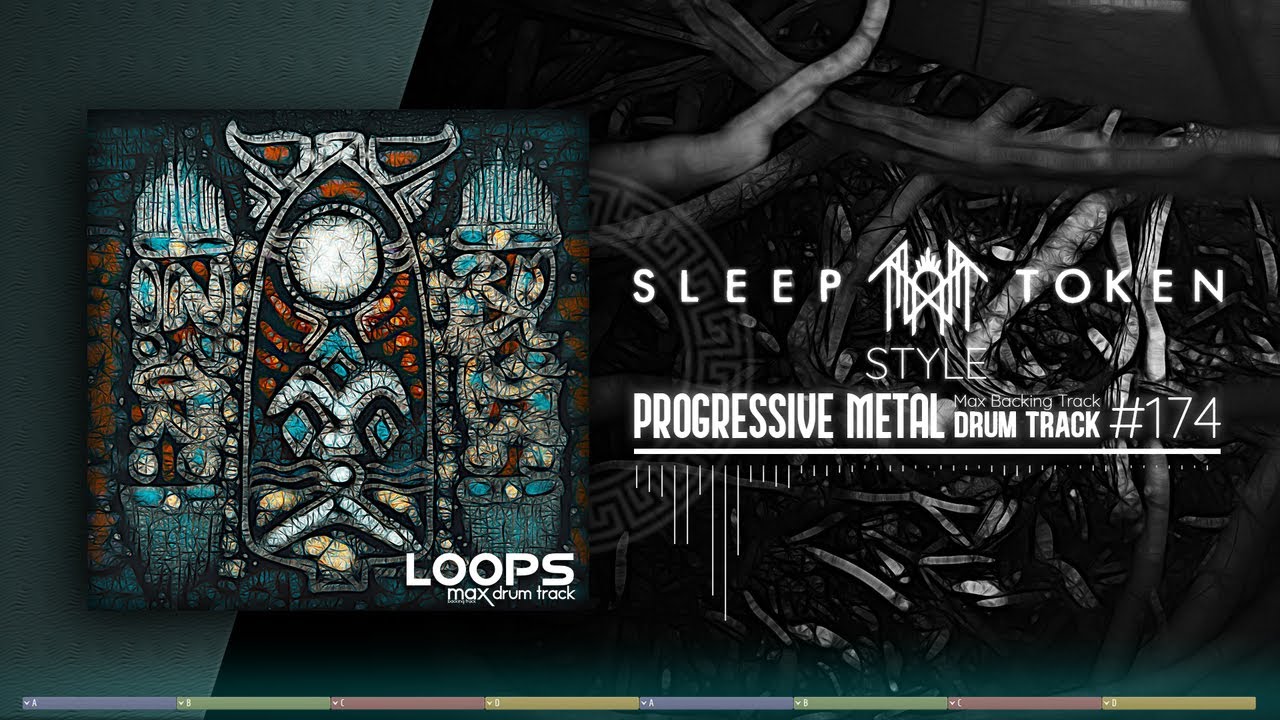 Progressive Metal Drum Track / Sleep Token Style / 150 bpm - YouTube
