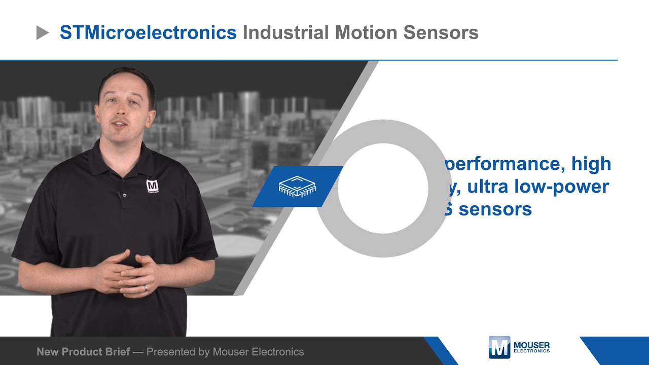 STMicroelectronics Industrial Motion Sensors - New Product Brief ...