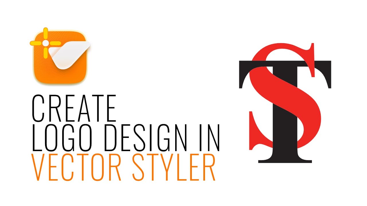 Create Logo Design Using VectorStyler - YouTube