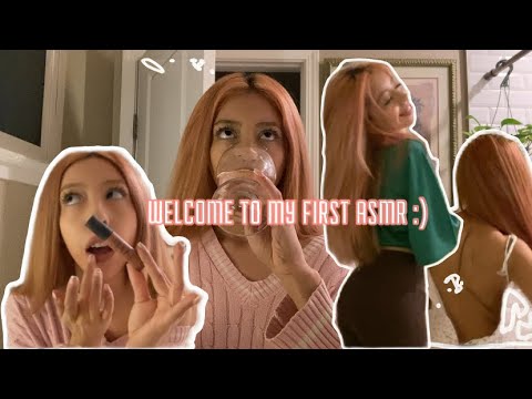 ASMR ( TRY ON MINI HAUL, POZOLE, BREAD, WINE AND MUCH MORE :) - YouTube