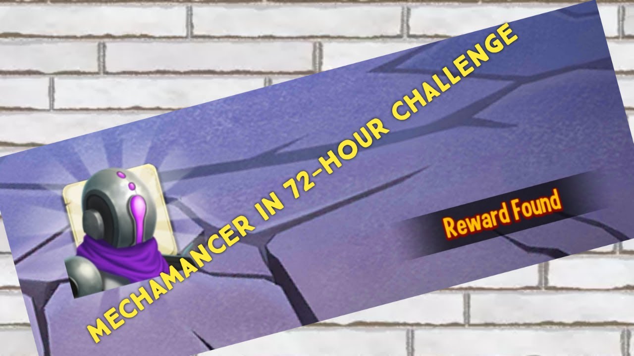 Monster Legends - Mechamancer In 72-Hour Challenge - YouTube