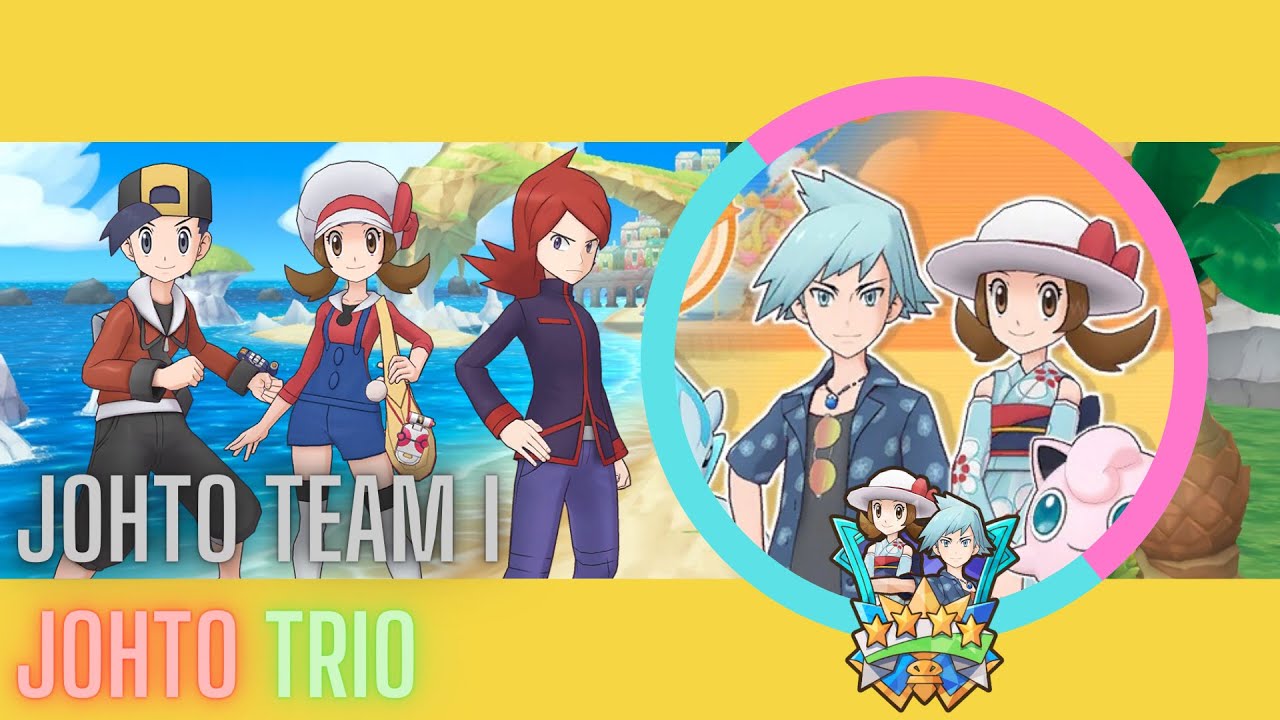 Johto Team I - Johto Trio | Story Event: Summer Superstars | Pokémon ...