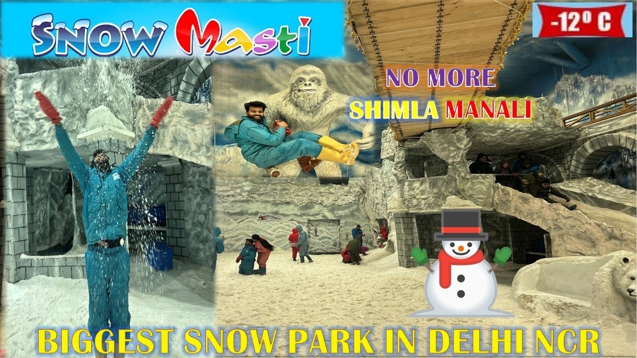 SNOW MASTI GREATER NOIDA 🥶| GRAND VENICE MALL | SNOW MASTI 🥶FULL INFO ...