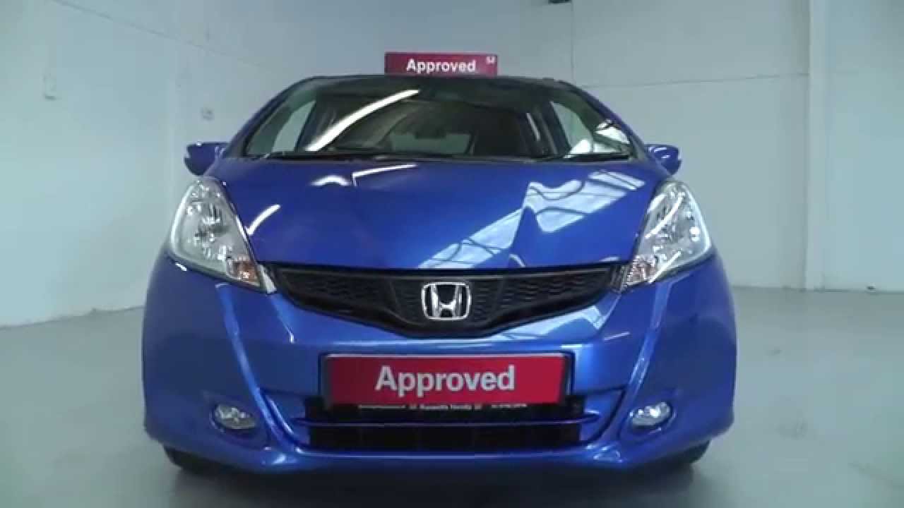 Honda JAZZ 1.4 EX in azure blue metallic video walkaround - YouTube
