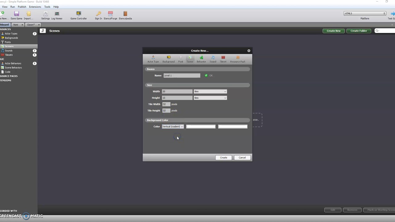 Stencyl Game Development 3 1 - YouTube