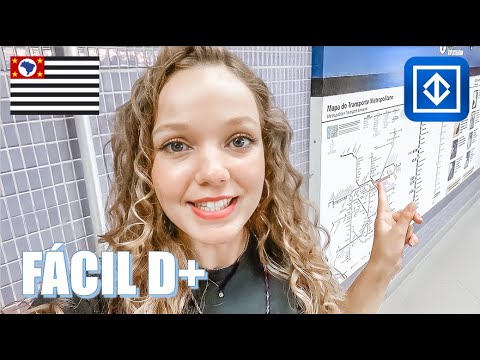 HOW TO TAKE THE SUBWAY in São Paulo – EASY and FAST (learning to use the SP metro map)