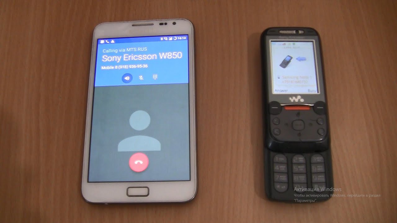 Incoming call&Outgoing call at the Same Time Samsung Note 1 Android 7 ...