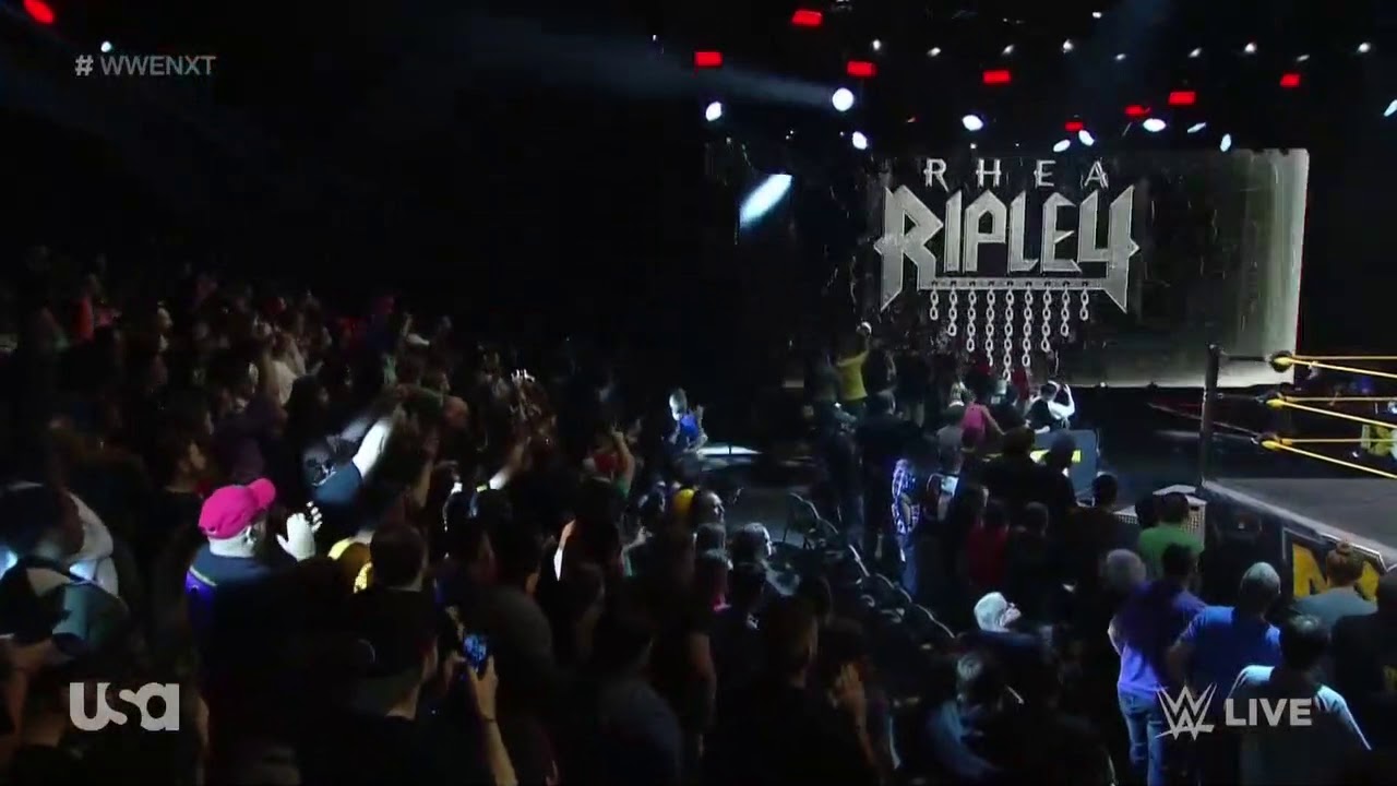 Rhea Ripley vs Aliyah (NXT Oct. 9, 2019) - YouTube