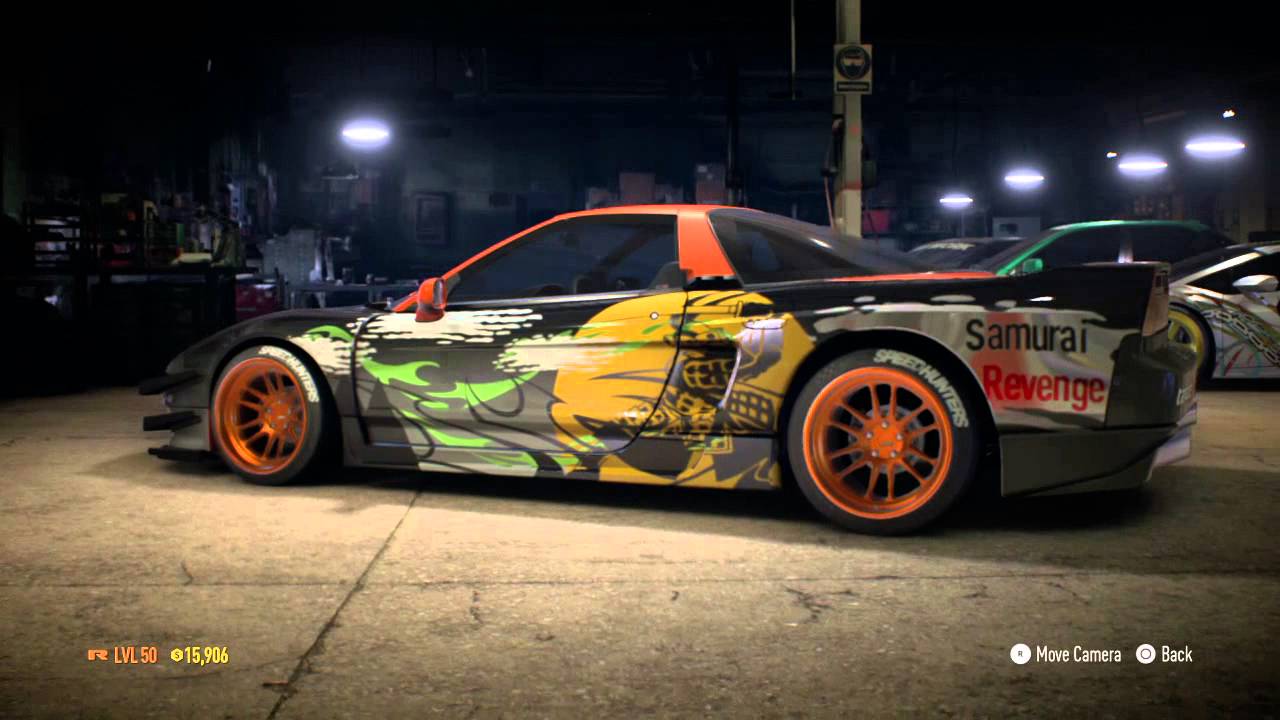 Need for Speed NSX Samurai wrap - YouTube