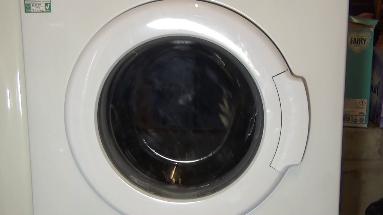Beko WM6120W Washing Machine : Dark Program : rinses (Pt 2 of 3) - YouTube