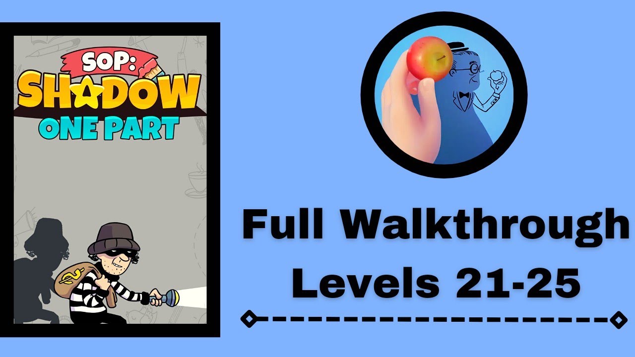 SOP:Shadow One Part Game | All Levels Walkthrough | Levels 21-25 | New ...