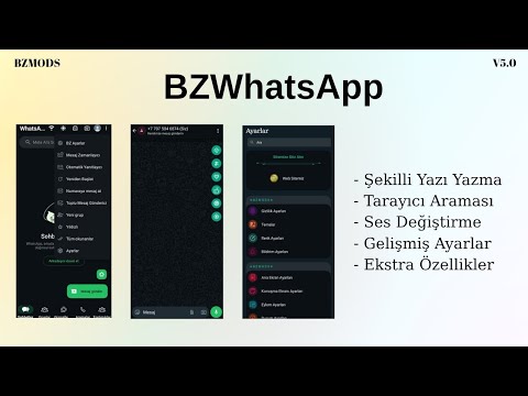 BZWhatsApp V5.0 | Modlu WhatsApp 2026 | Antiban WhatsApp Mod | BZMODS
