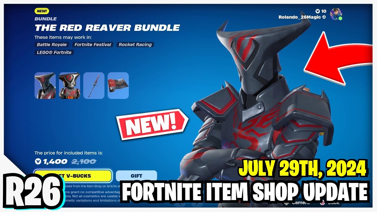 Fortnite Item Shop *NEW* BOSS OBSIDIAN SKIN! - YouTube