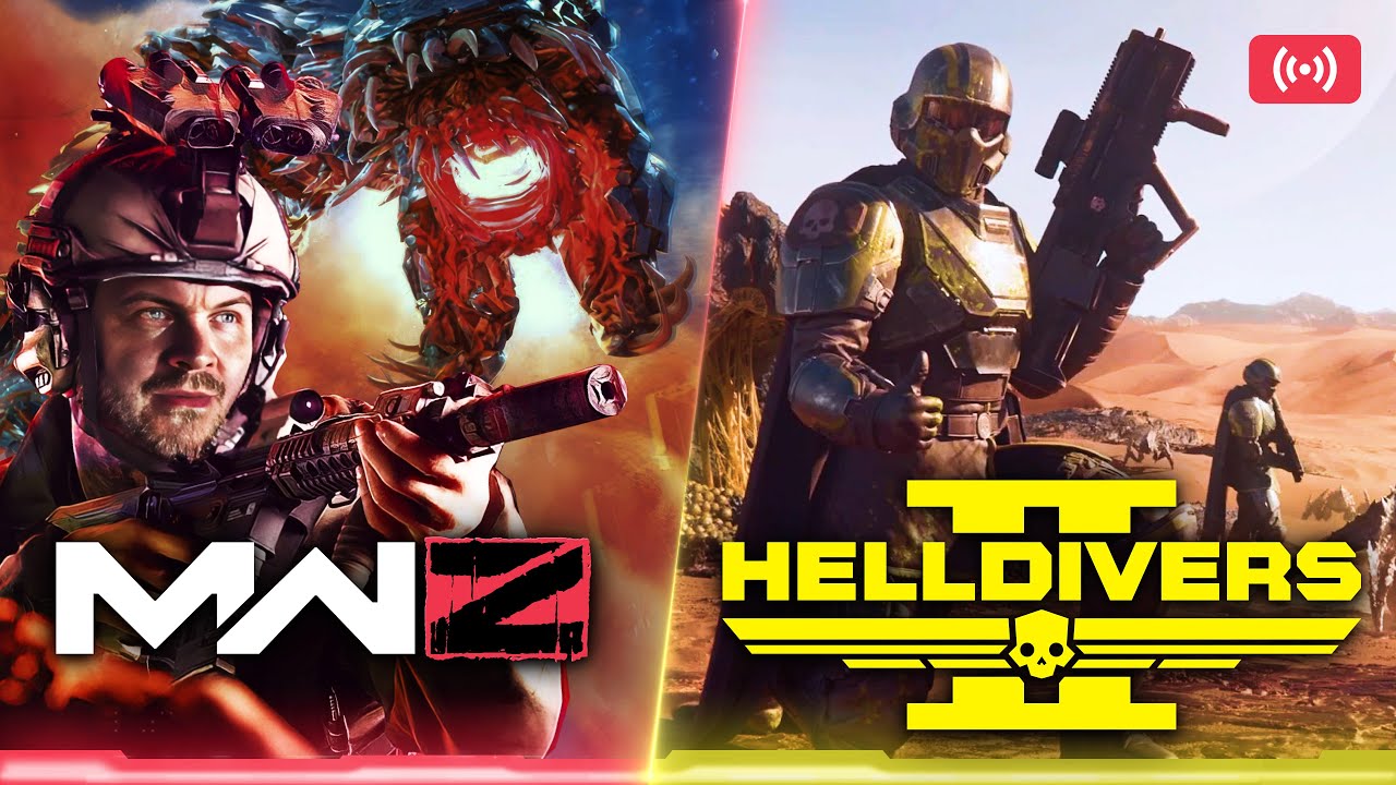 НОЧНОЙ ФАРМ МИМИКОВ в MWIII ZOMBIES и АДСКИЙ ДЕСАНТ в HELLDIVERS 2 #mwz #helldivers2 - YouTube