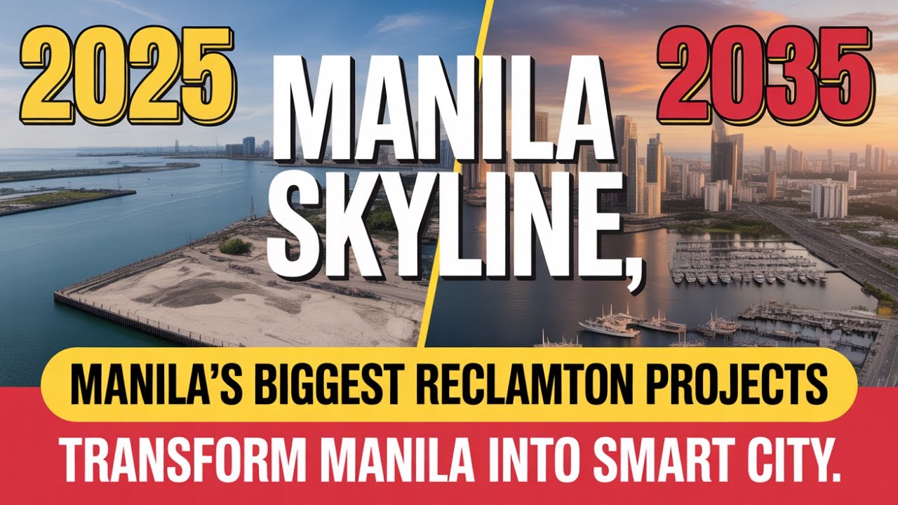 Unbelievable Changes! Manila Bay’s Reclamation Mega Projects Turning ...
