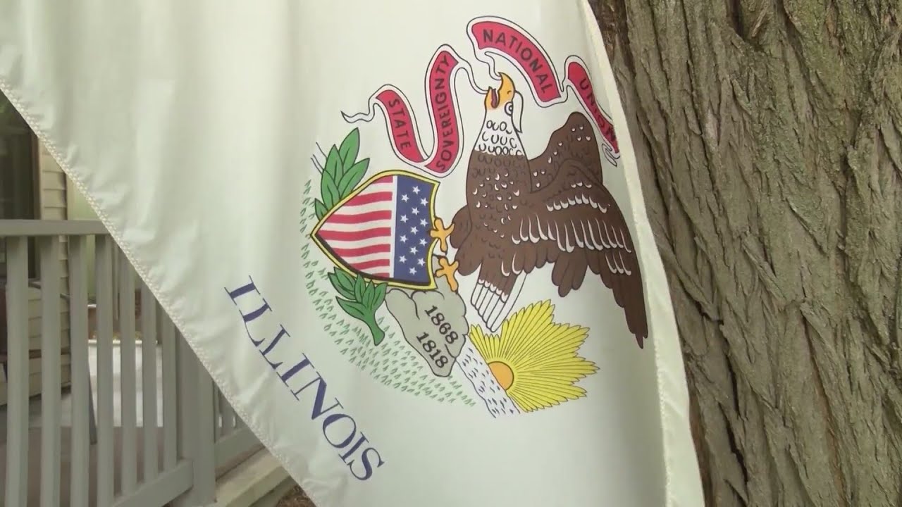 Illinois receives nearly 5,000 designs for new state flag - YouTube