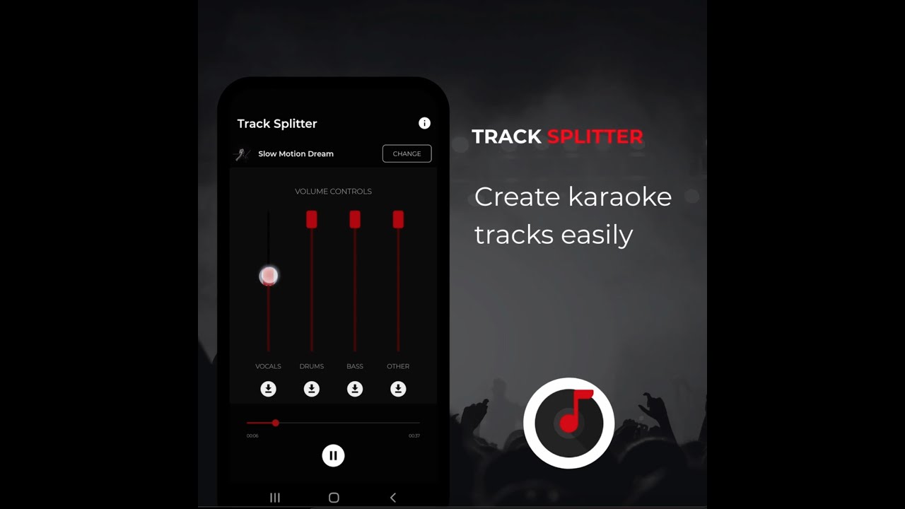 Backtrackit Track Splitter Demo: Remove Vocals, Drums, Bass from any ...