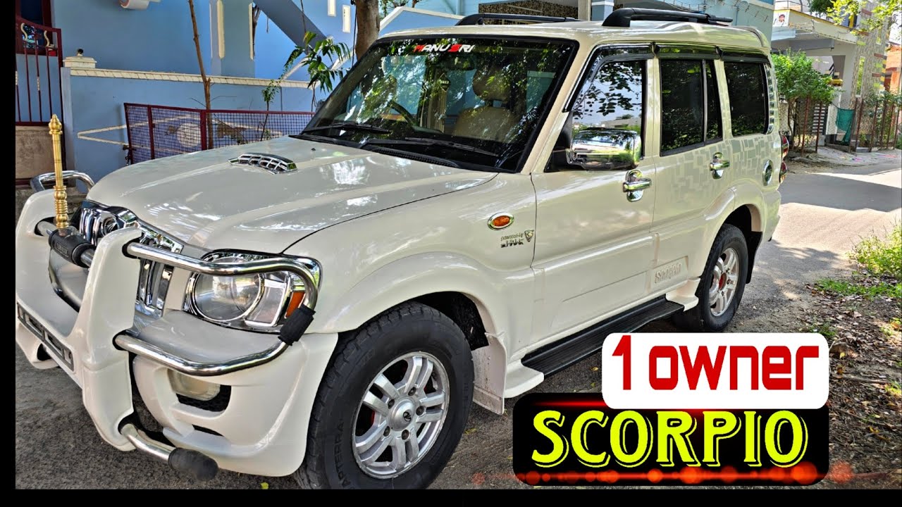 SINGLE OWNER SCORPIO 🦂#secondhandcarstamilnadu#automobile # ...