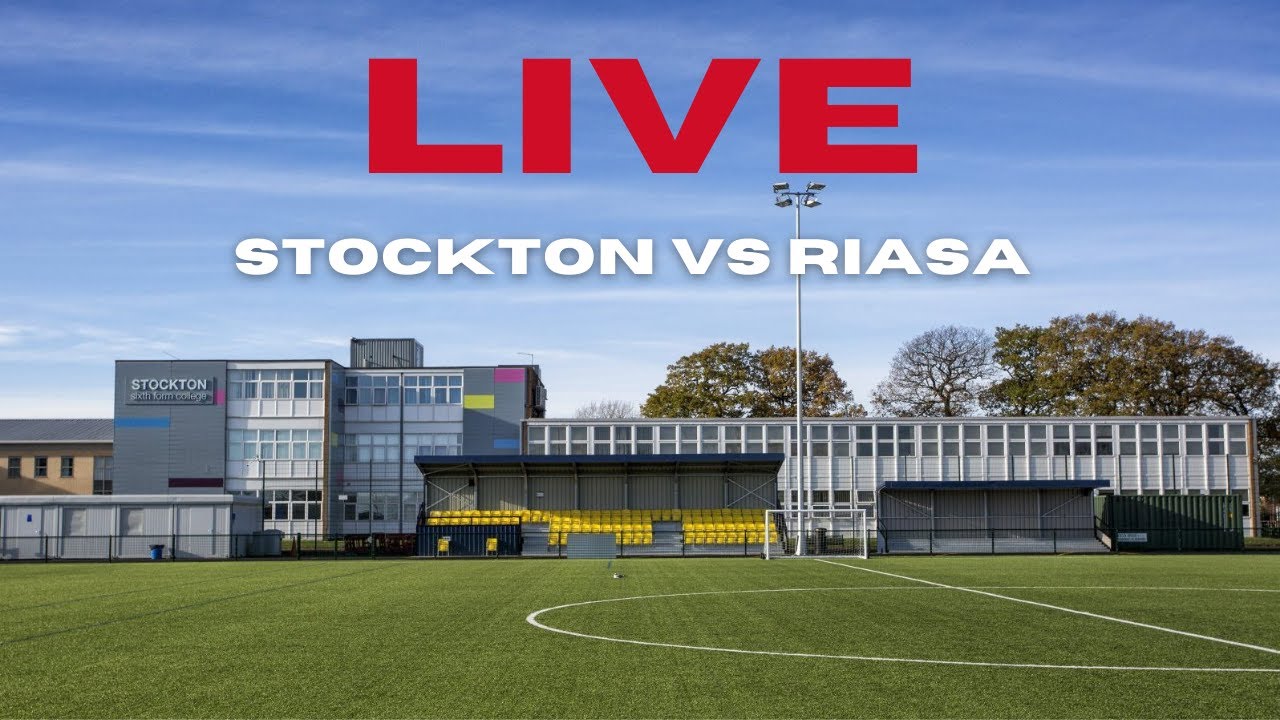 LIVE: RIASA Vs Stockton Town FC - YouTube