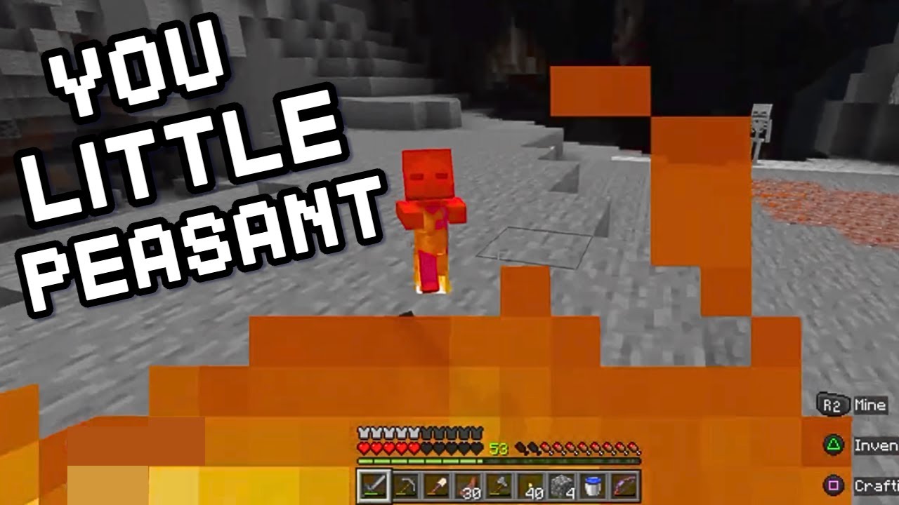 On A Dangerous Quest For Iron Ore - Purple Crystals in a Cave ...