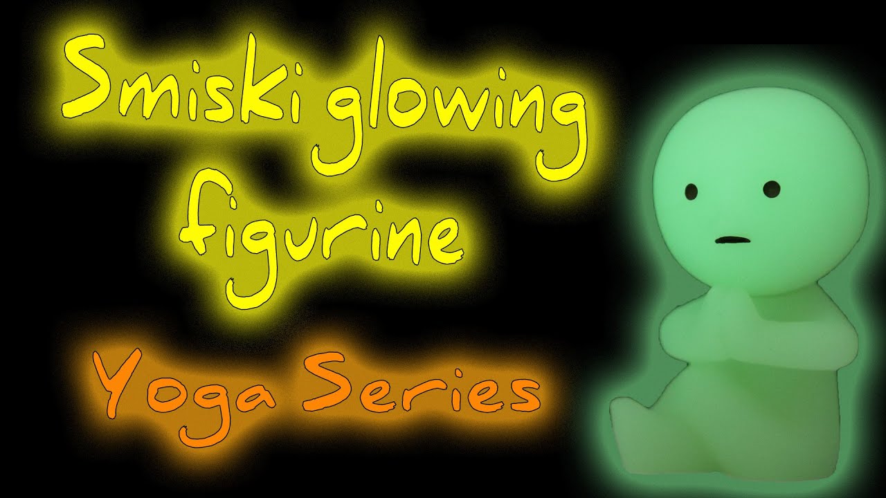 Glow in the dark Figurine Smiski - YouTube